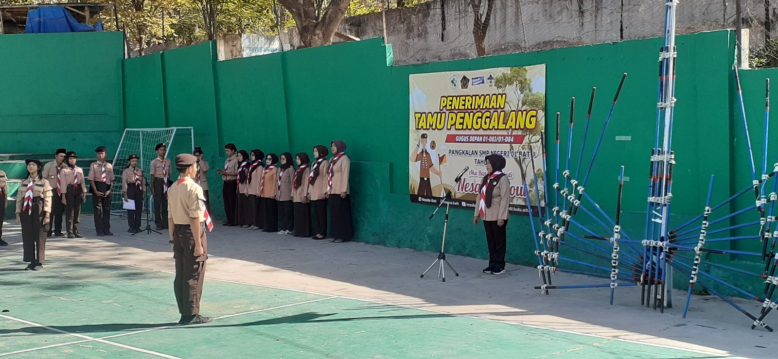 Penerimaan Penggalang Baru melalui Perjusa - SMP Negeri 01 Batu Jawa Timur